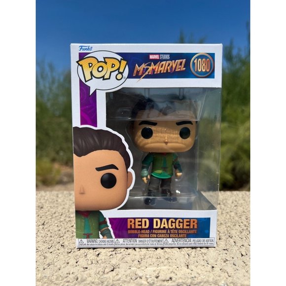 Funko | Accents | Funko Pop Marvel Studios Ms Marvel Red Dagger 80new ...